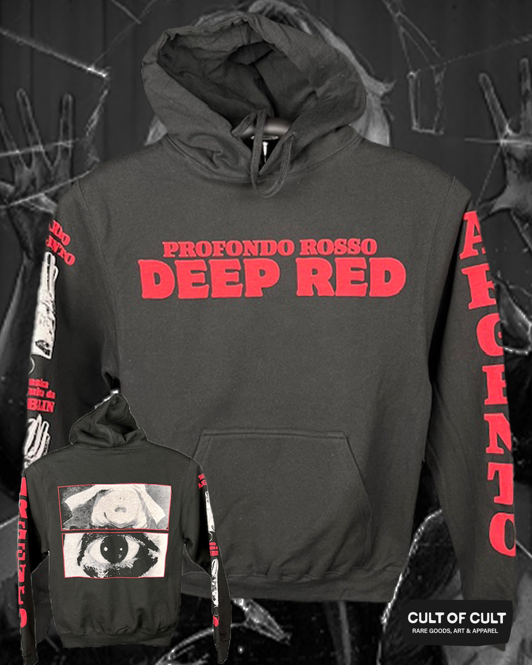 Deep Red Profondo Rosso 1975 Hoodie – Cult of Cult