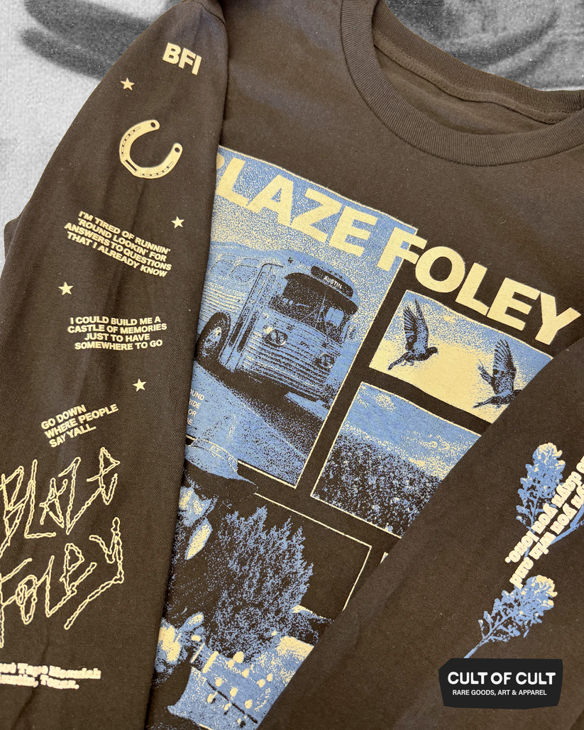 Blaze Foley Clay Pigeons Long Sleeve – Cult of Cult