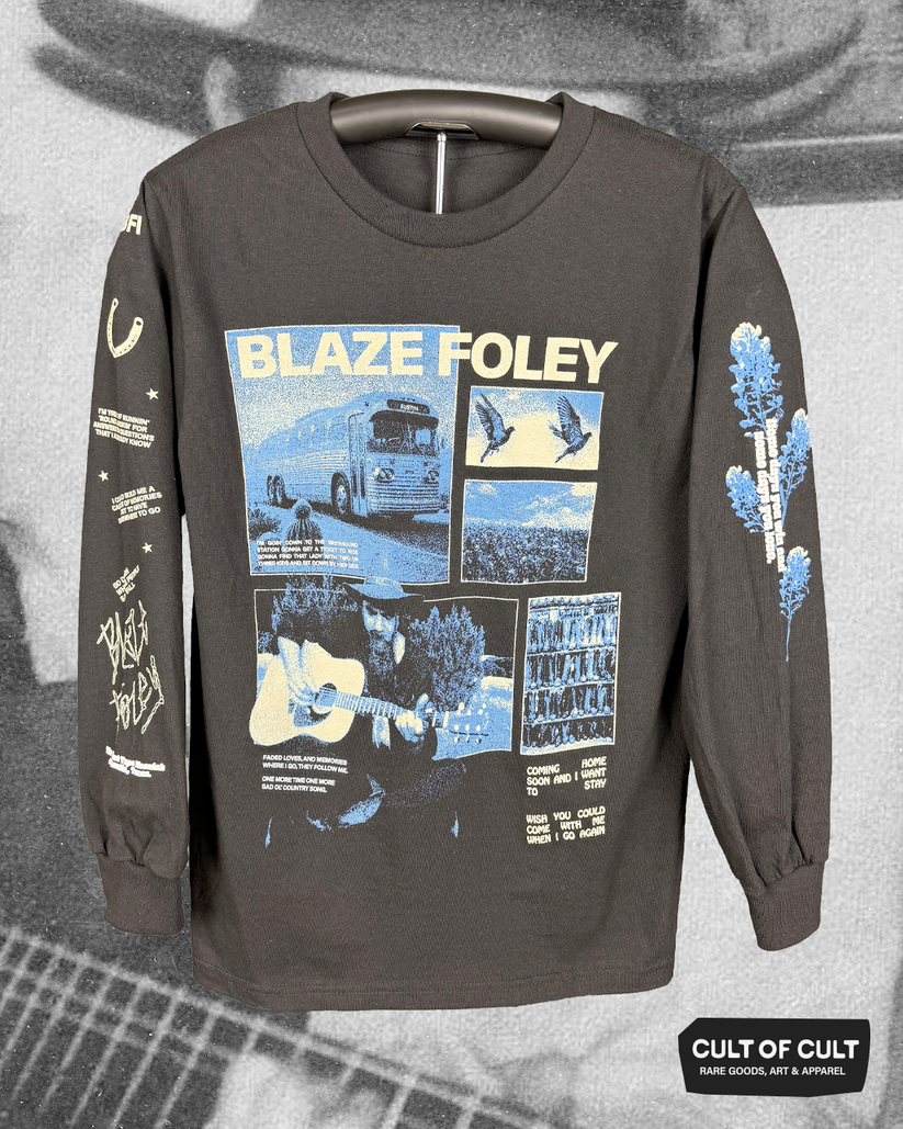 Blaze Foley Clay Pigeons Long Sleeve – Cult of Cult
