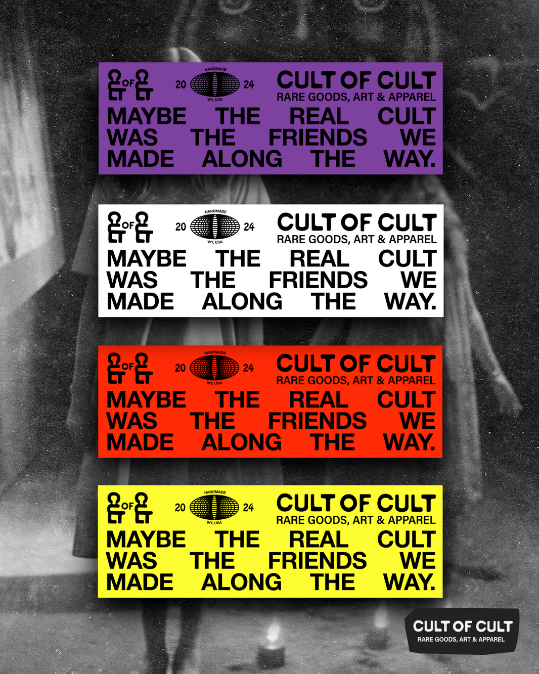 Cult of Cult Sticker Collection!