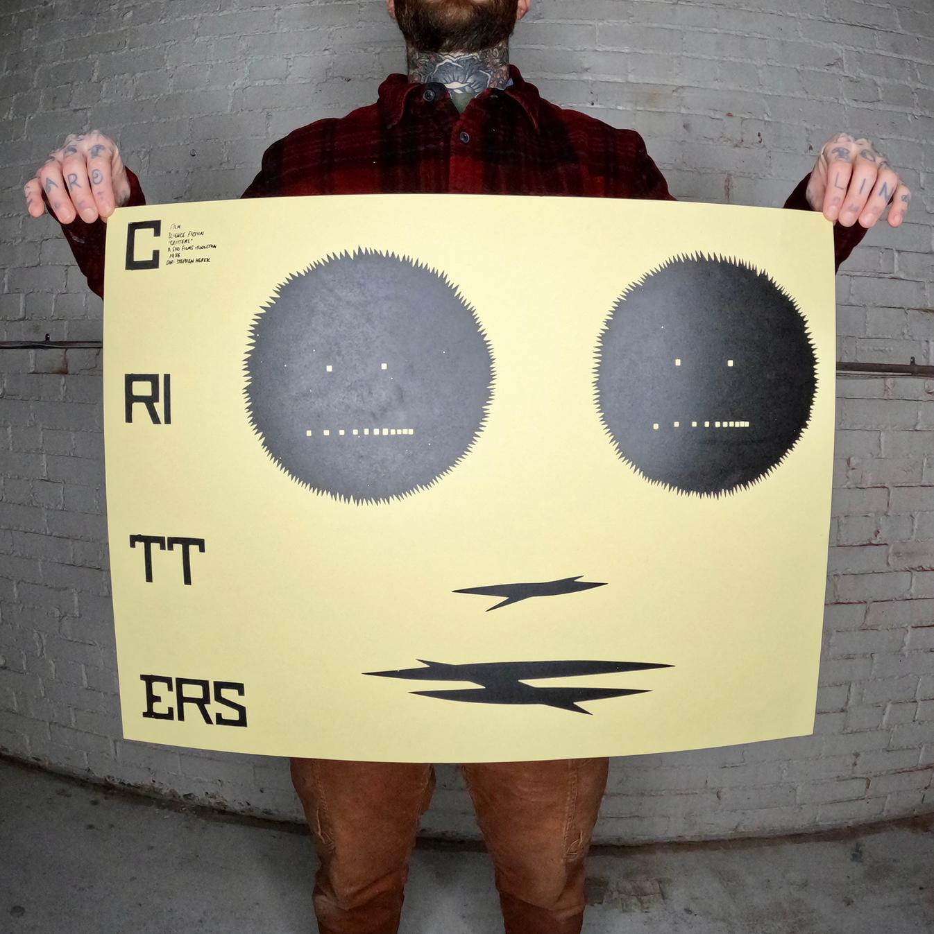 CRITTERS Hand Printed Movie Poster – Cult of Cult